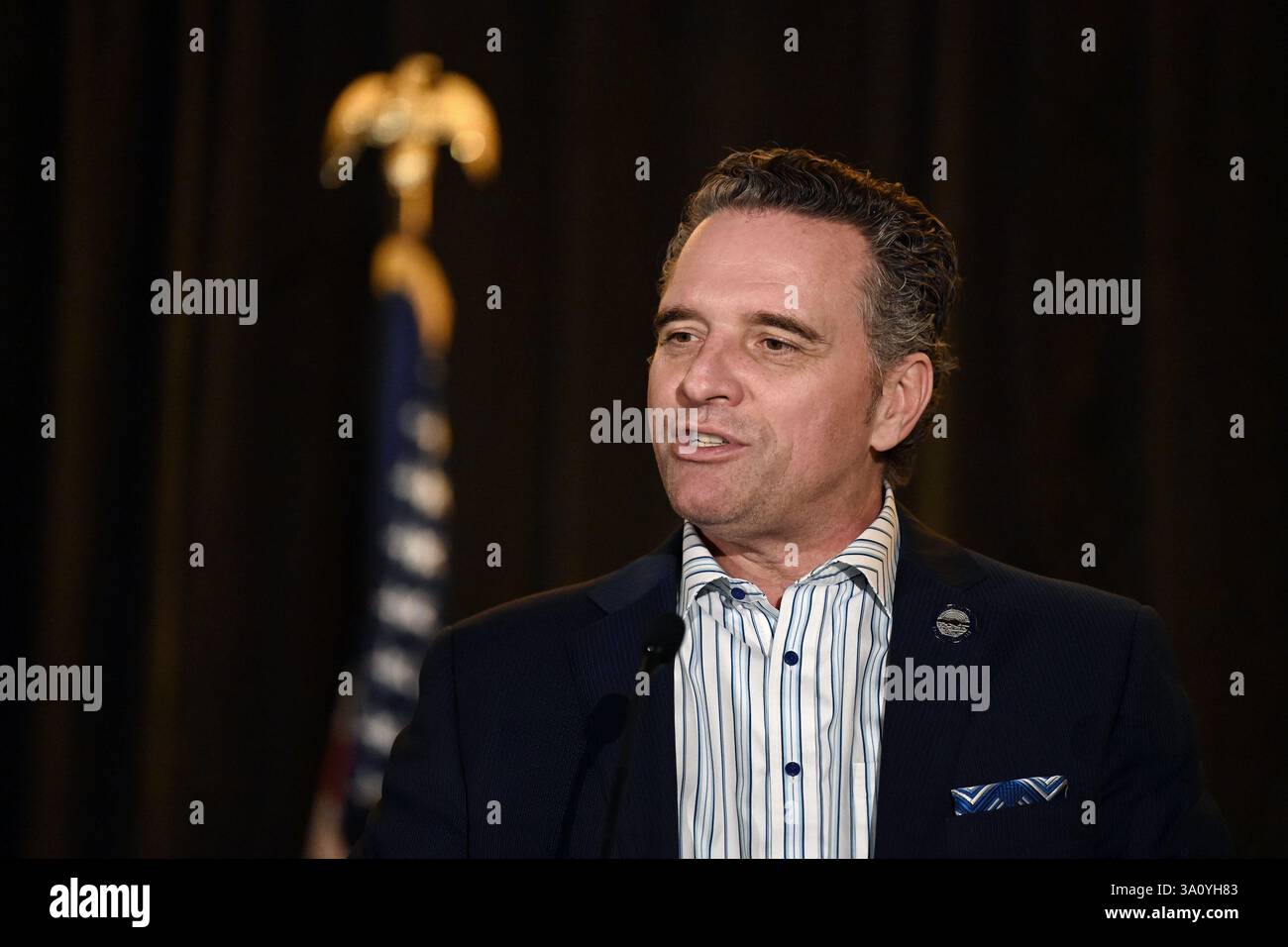 OVERLAND PARK, KANSAS, USA - FEBRUARY 27, 2025 Kansas Senate President ...