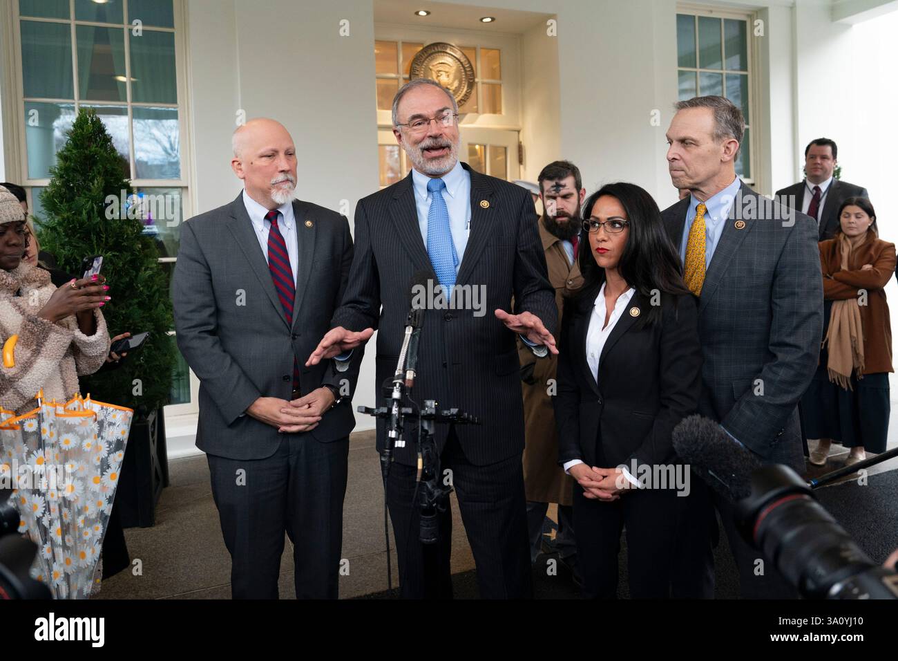 United States Representative Andy Harris (Republican of Maryland), left ...