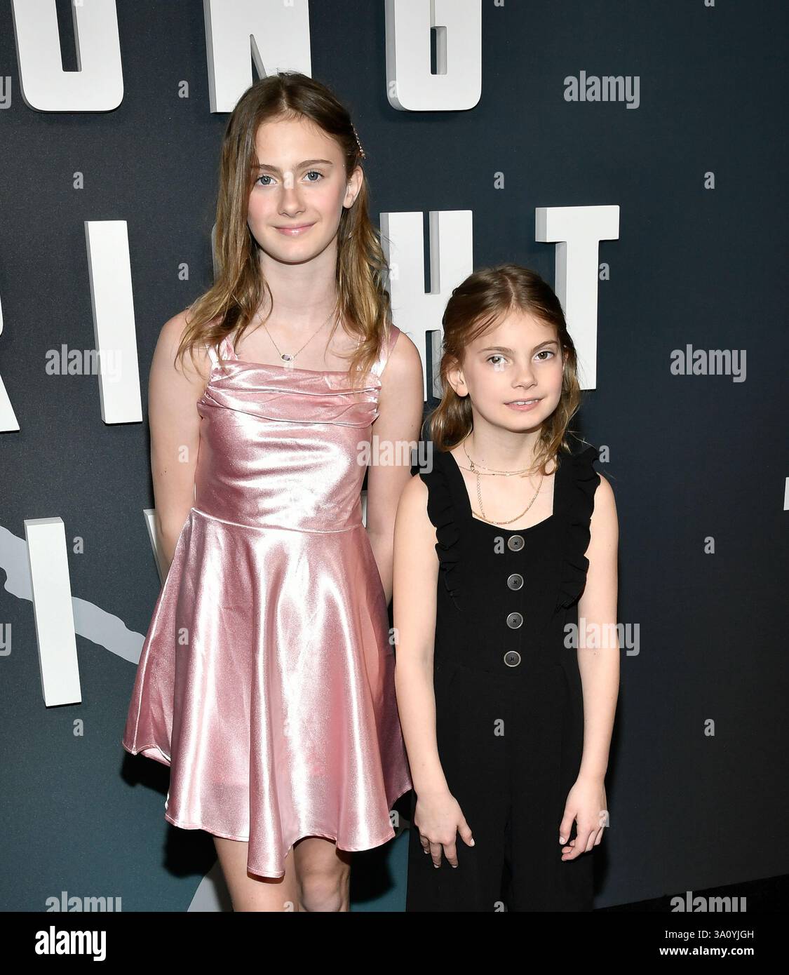 Maggie Toomey, left, and Annabelle Toomey attend the premiere of "Long ...