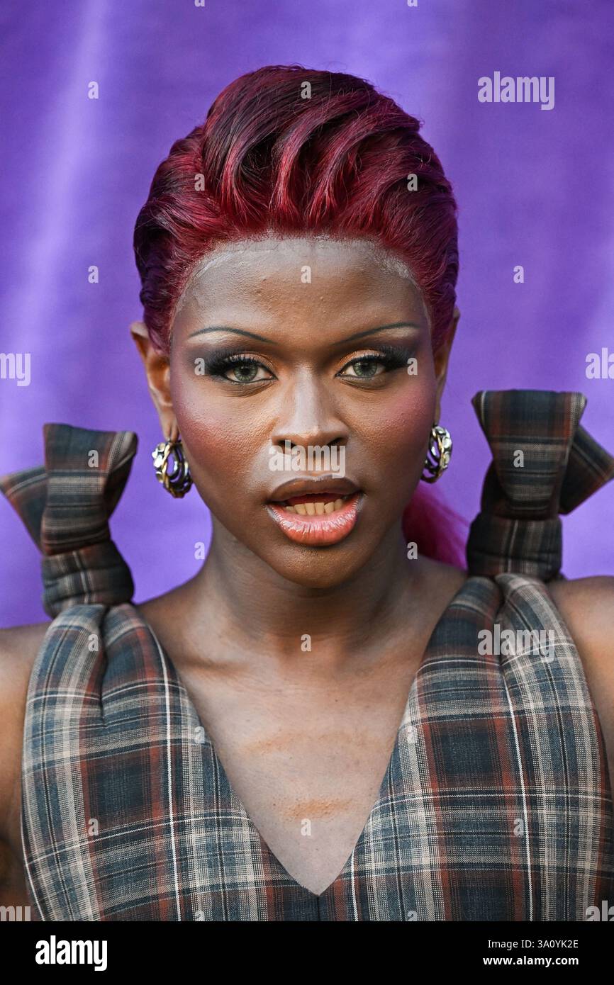 Symone attending the Acne Studios Womenswear Fall/Winter 2025-2026 show ...