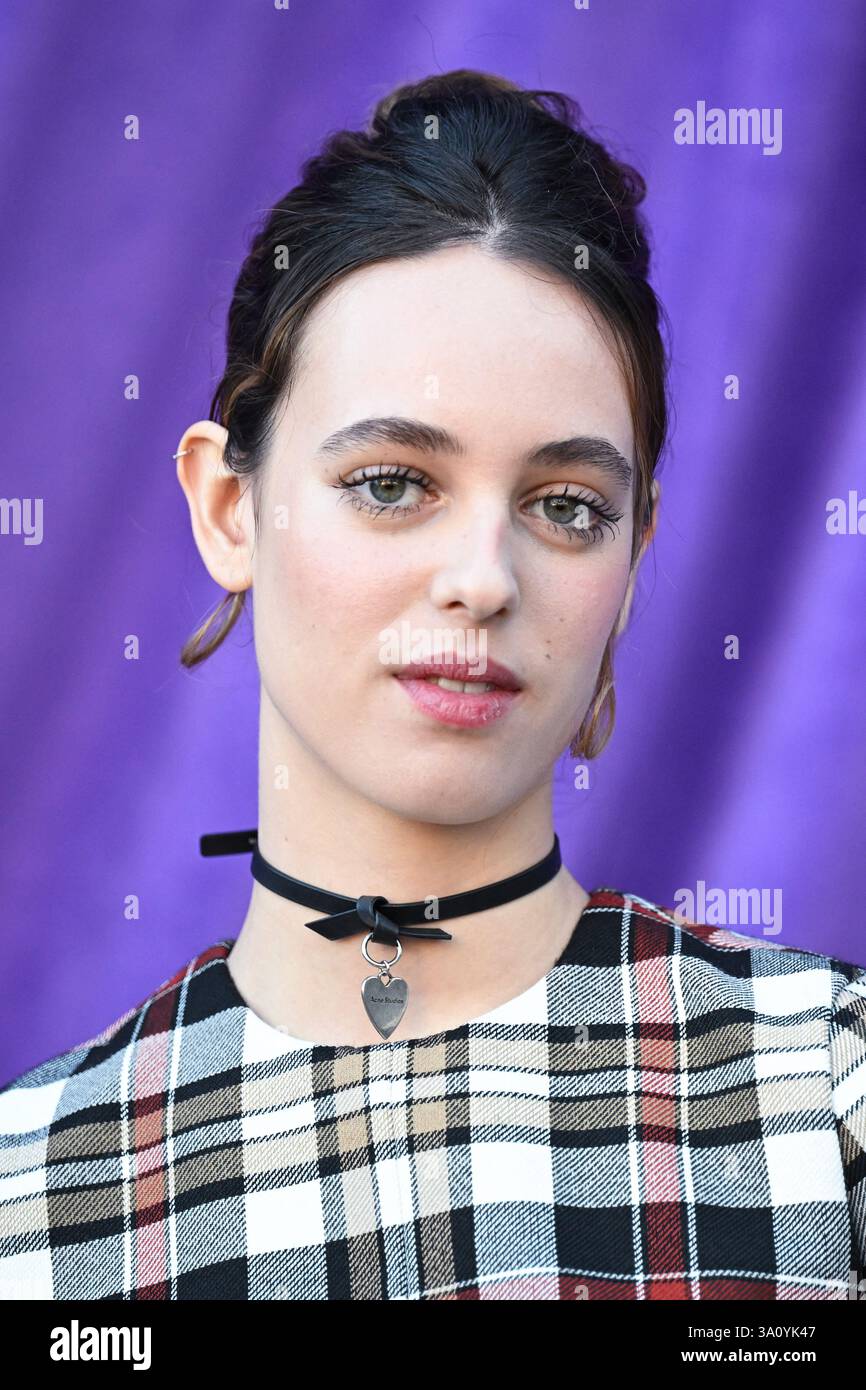Tess Barthelemy attending the Acne Studios Womenswear Fall/Winter 2025 ...