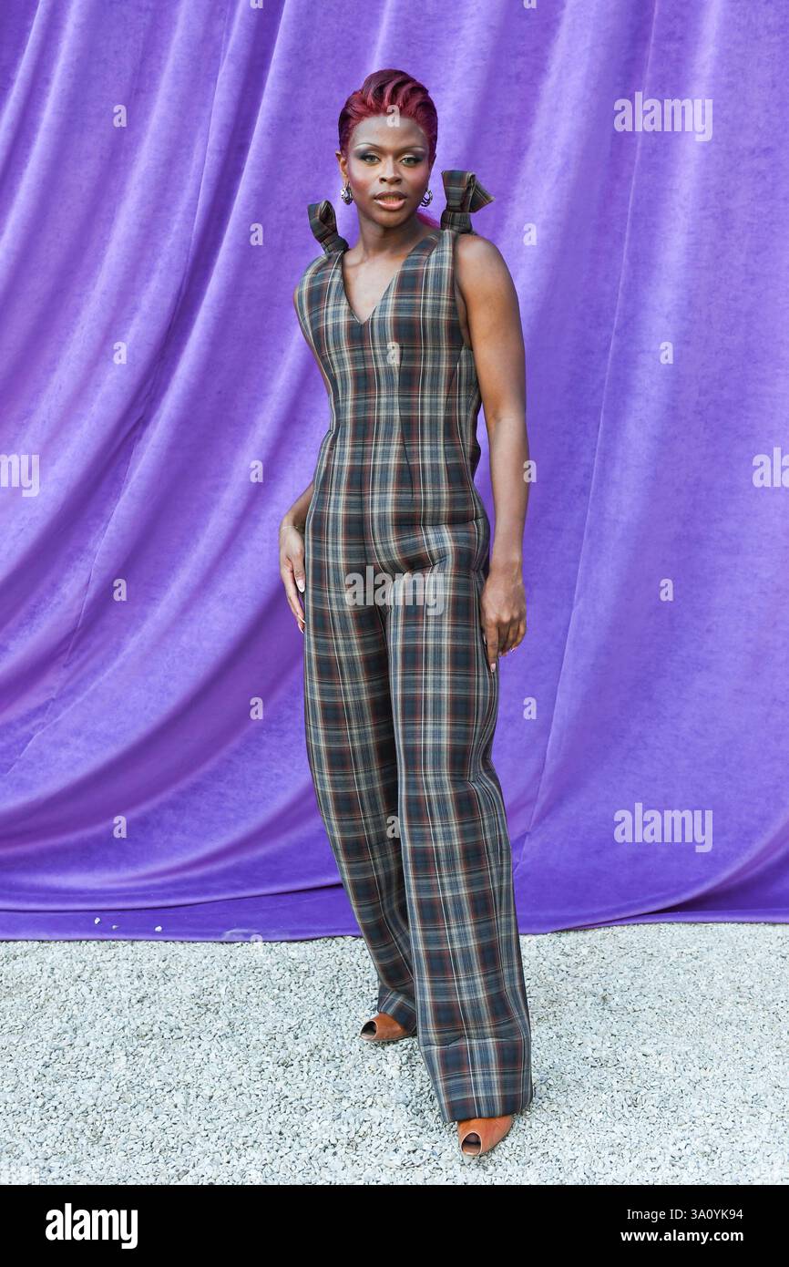 Paris, France. 05th Mar, 2025. Symone attending the Acne Studios ...