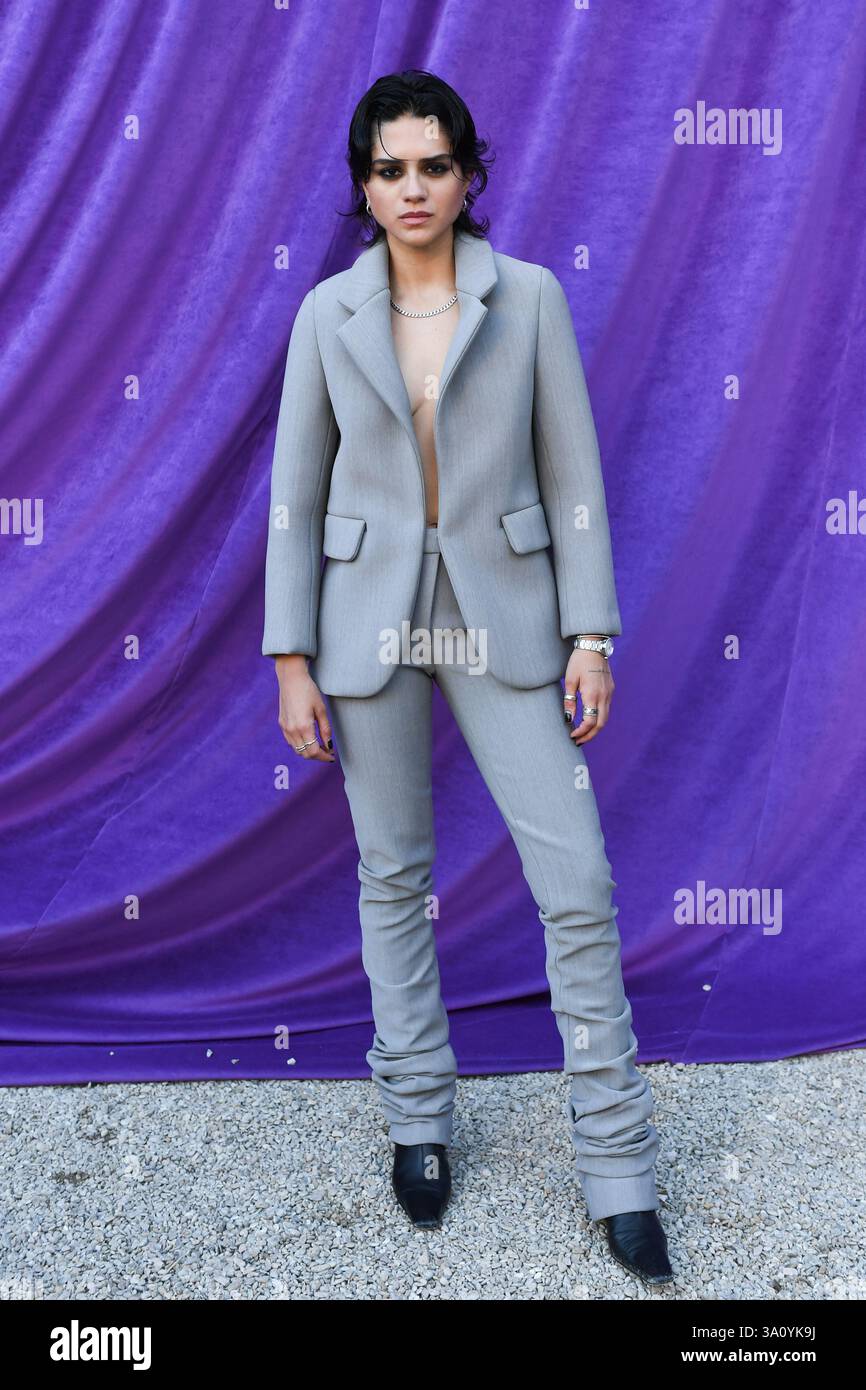 Paris, France. 05th Mar, 2025. Sasha Calle attending the Acne Studios ...