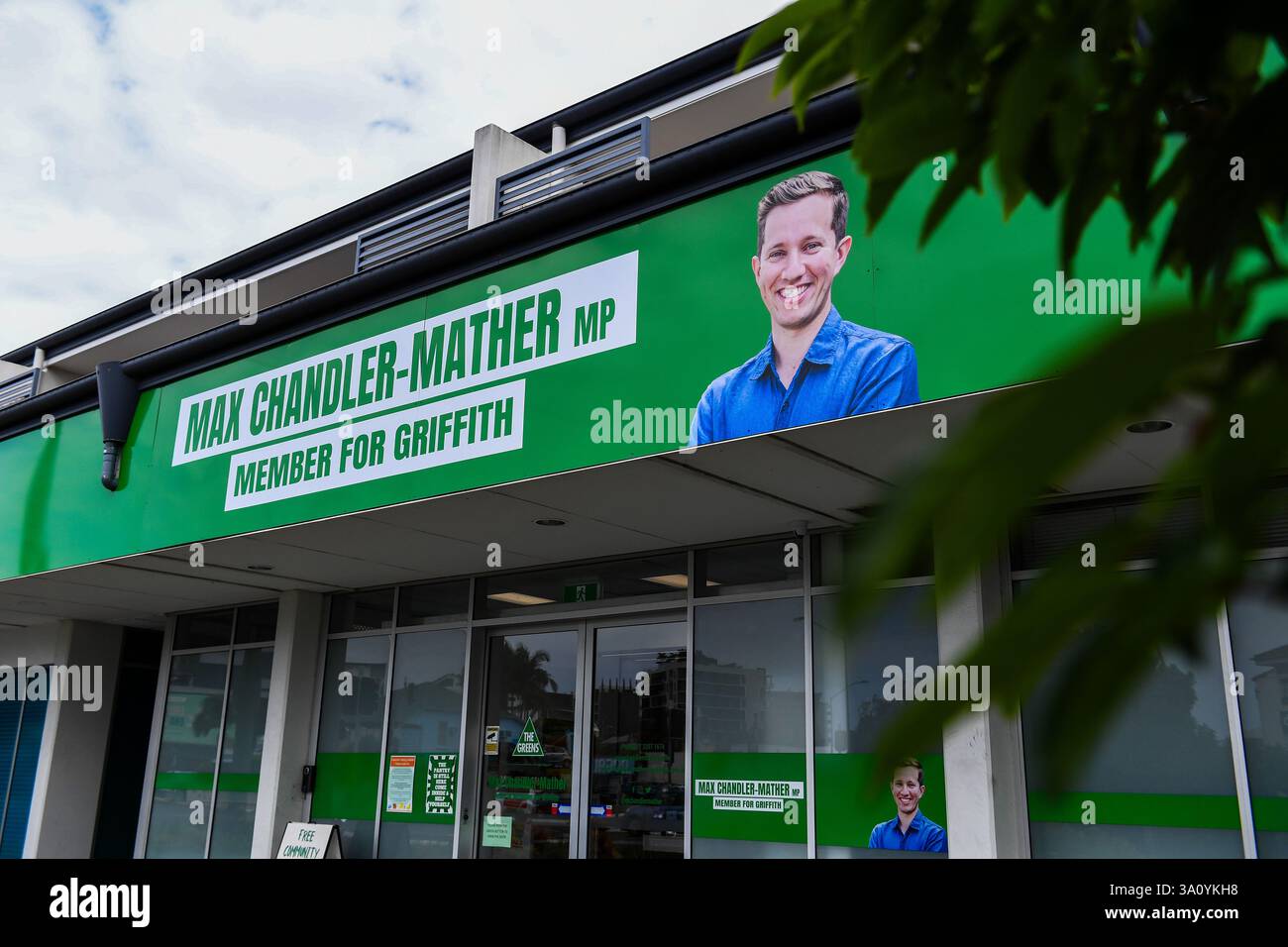 Brisbane, Australia. 17th Feb, 2025. The electorate office in Stones ...