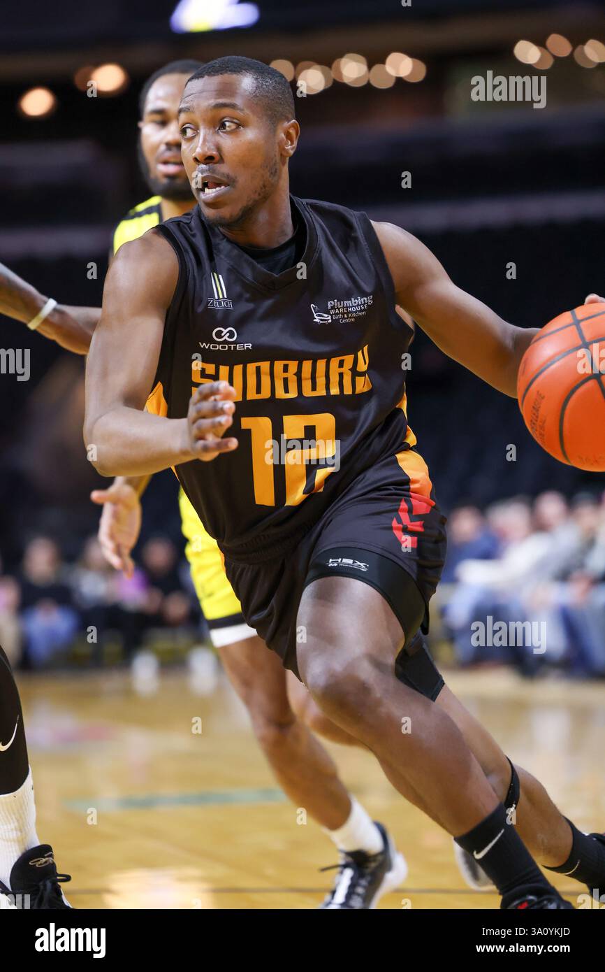 London, Canada. 5th Mar, 2025. The London Lightning defeat the Sudbury ...