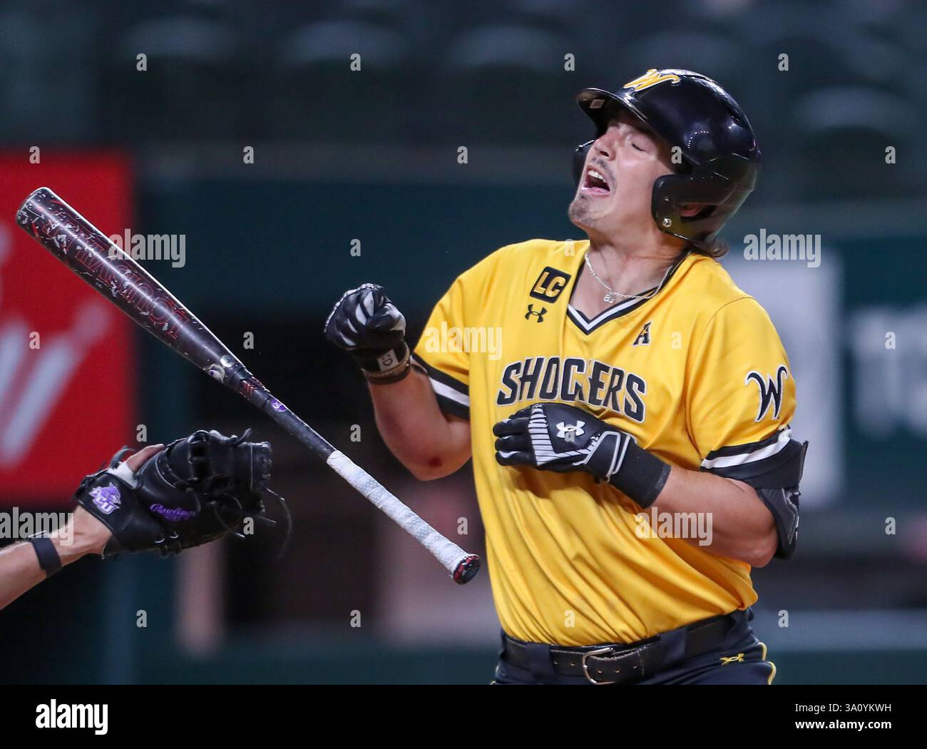 March 5, 2025, Arlington, Texas, USA: Wichita Statesâ€™ JORDAN ROGERS ...