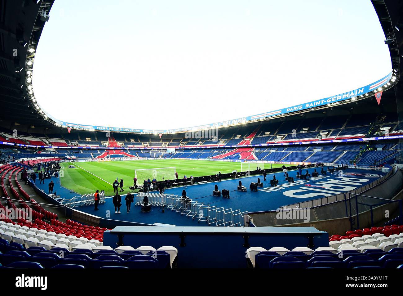 5th March 2025: Paris, France: A general view inside the stadium prior ...