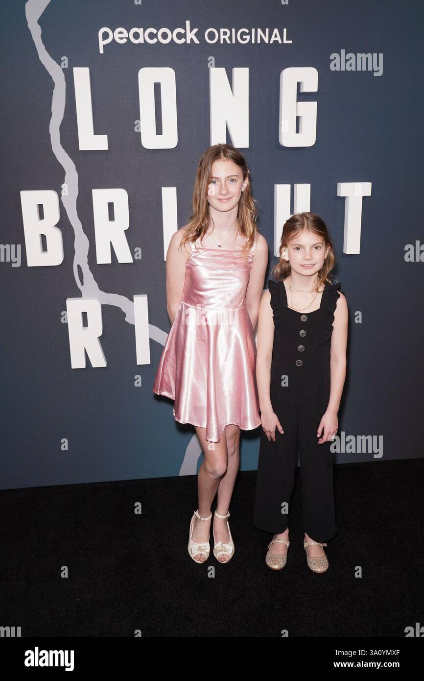 Maggie Toomey, Annabelle Toomey at arrivals for LONG BRIGHT RIVER Premiere, Metrograph, New York ...