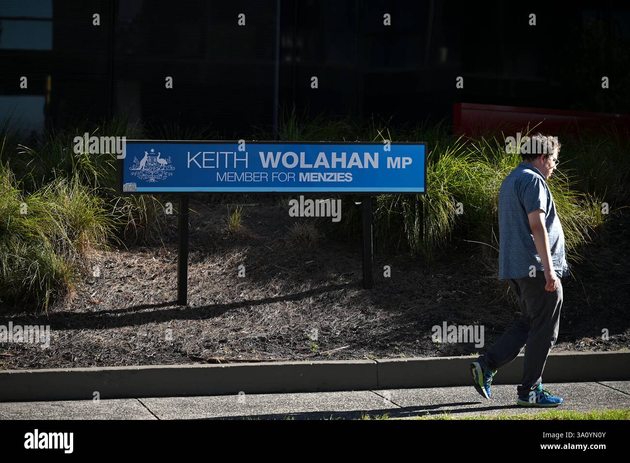 Melbourne, Australia. 17th Feb, 2025. Signage for the office of Liberal ...