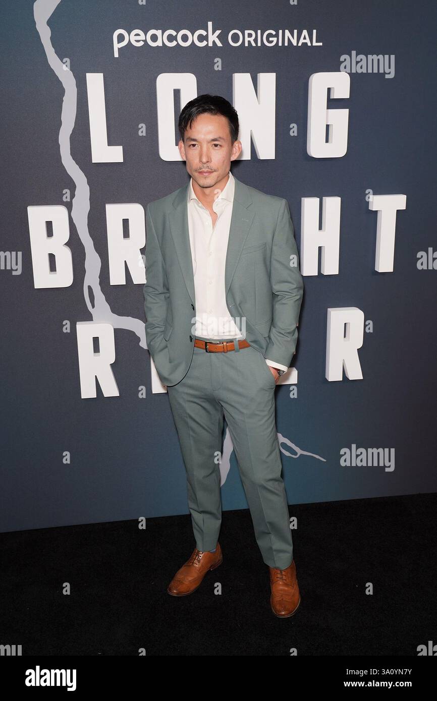 Ny. 05th Mar, 2025. Joe Daru at arrivals for LONG BRIGHT RIVER Premiere ...
