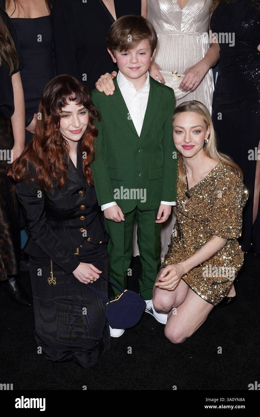 Ny. 05th Mar, 2025. Amanda Seyfried, Nicholas Pinnock, Cameron Crovett ...
