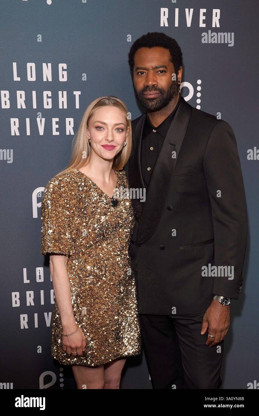 Ny. 05th Mar, 2025. Amanda Seyfried, Nicholas Pinnock at arrivals for ...
