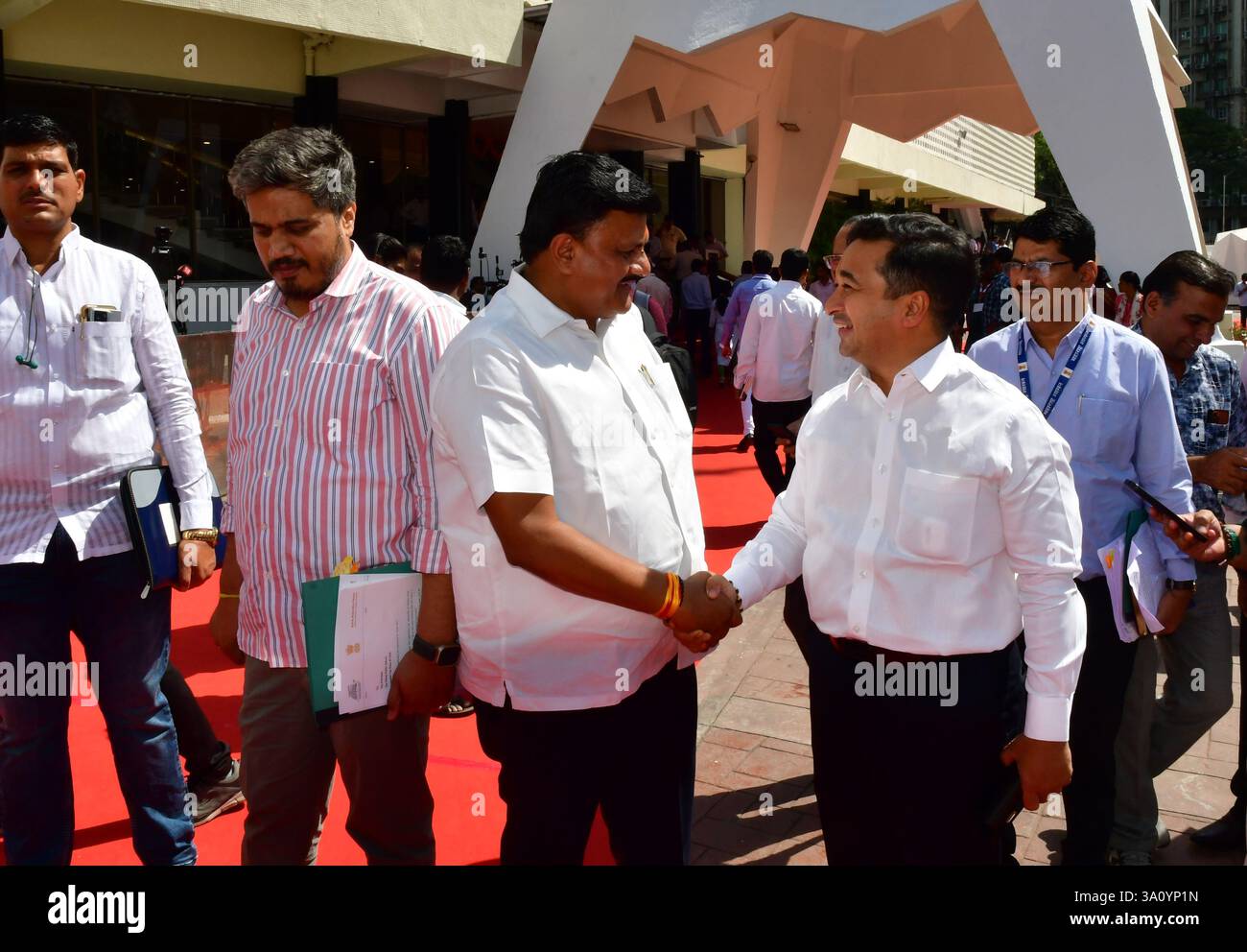 Mumbai, India. 05th Mar, 2025. MUMBAI, INDIA - MARCH 5: NCP (SP) leader ...