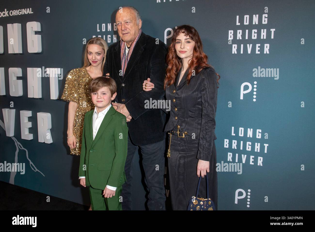 NEW YORK, NEW YORK - MARCH 05: (L-R) Amanda Seyfried, John Doman ...