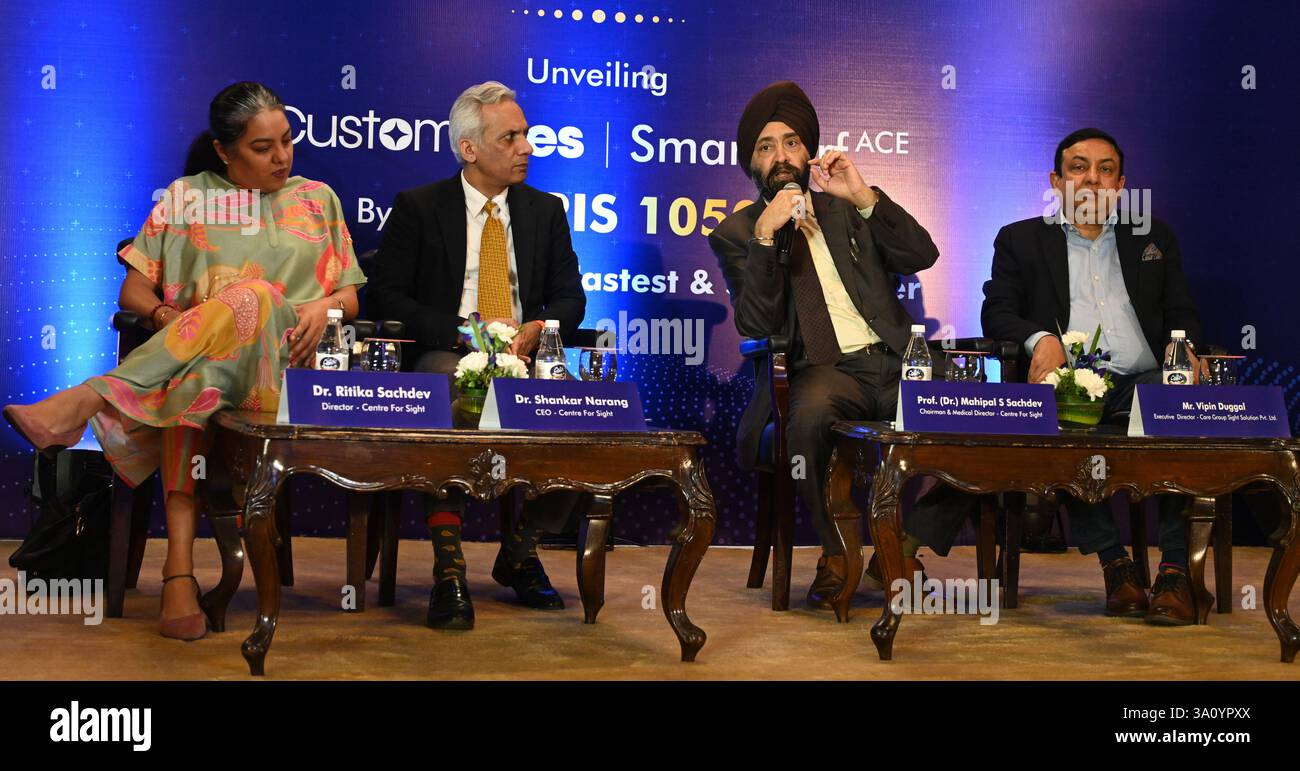 NEW DELHI, INDIA - MARCH 5: Centre for sight chairman and medical ...