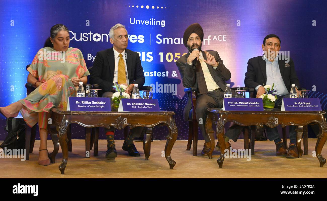 NEW DELHI, INDIA - MARCH 5: Centre for sight chairman and medical ...