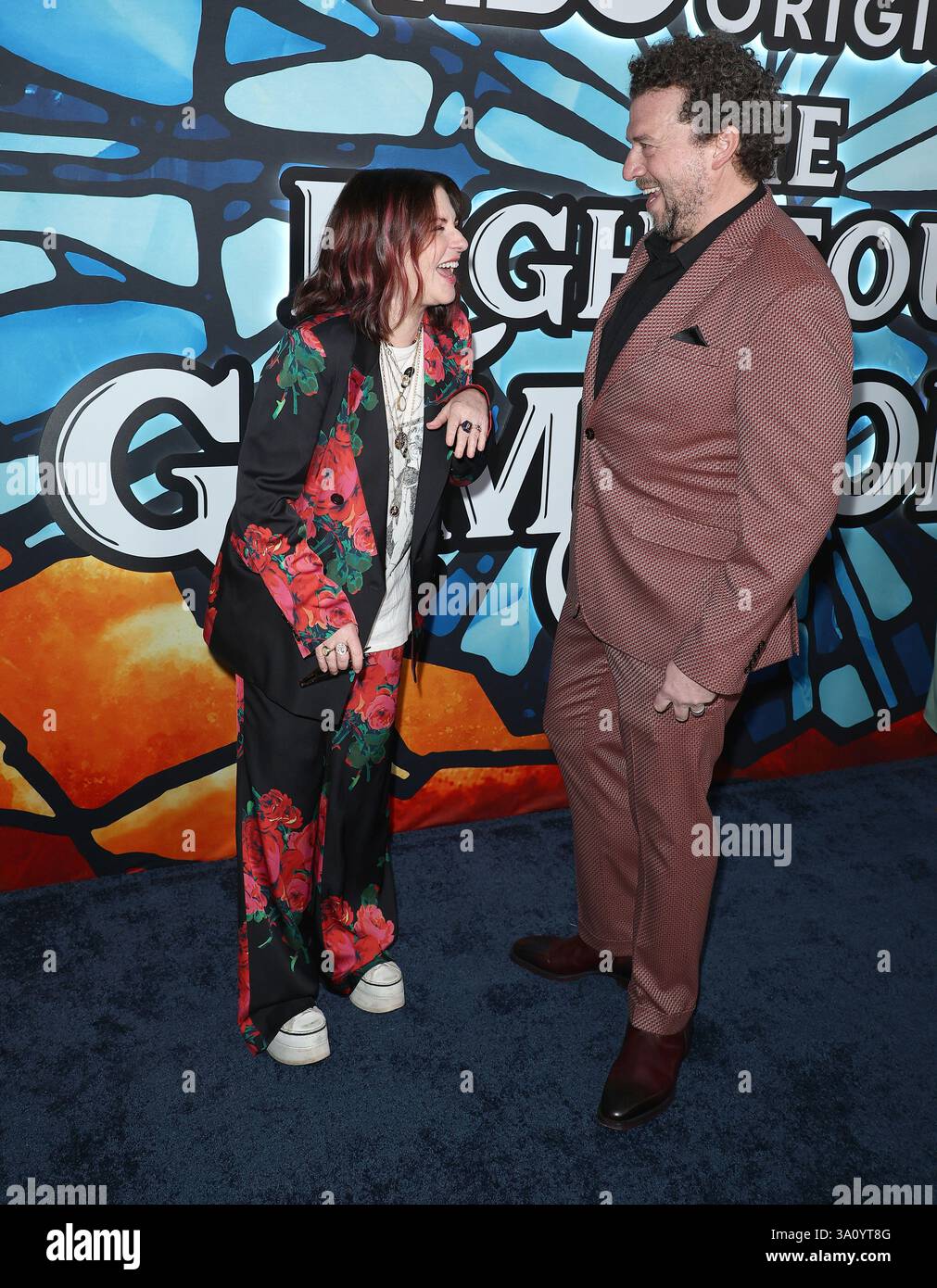 Hollywood, USA. 05th Mar, 2025. Megan Mullally, Danny McBride arrives ...