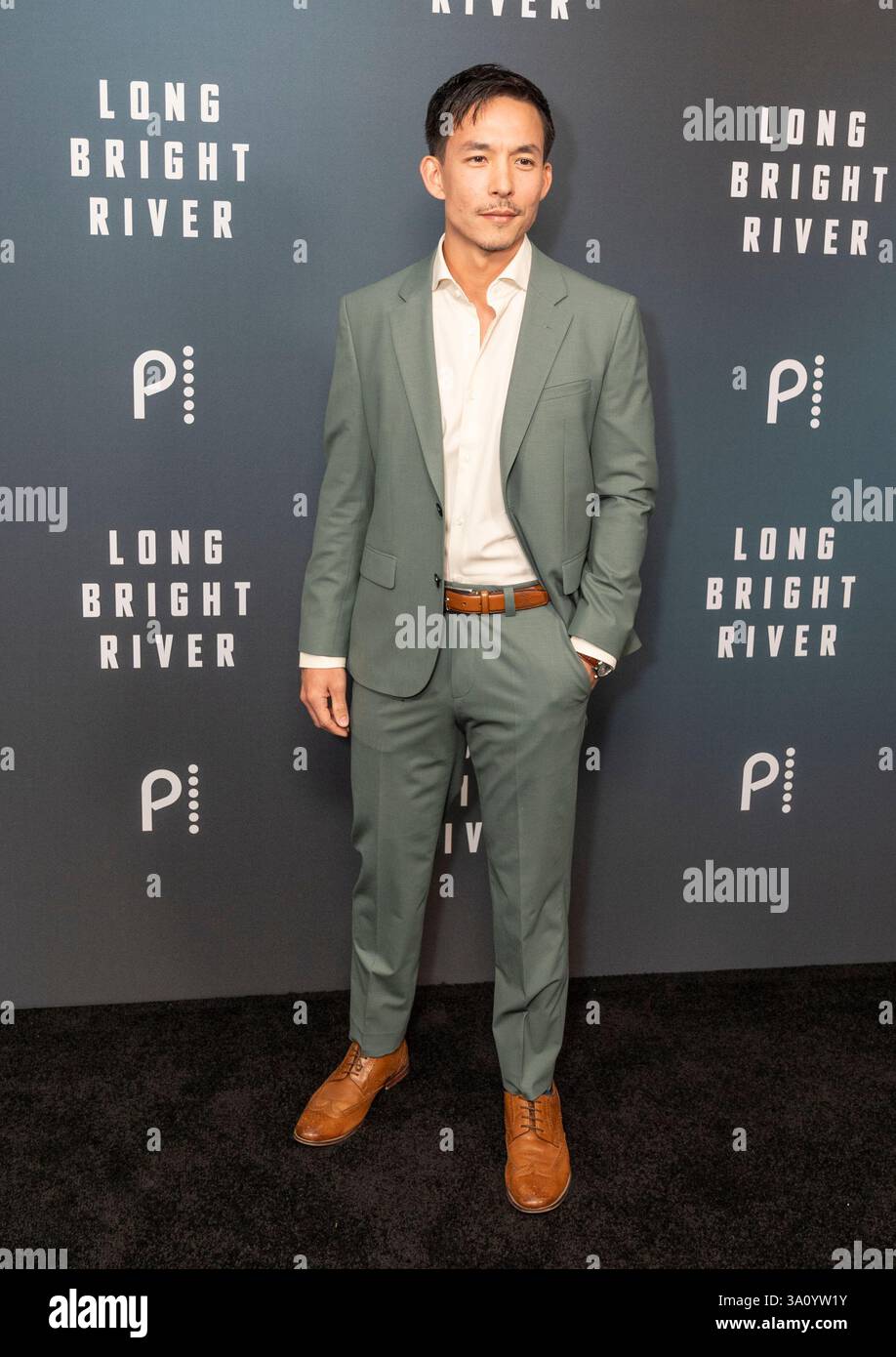 New York, NY, March 5, 2025: Joe Daru attends premiere for 'Long Bright ...