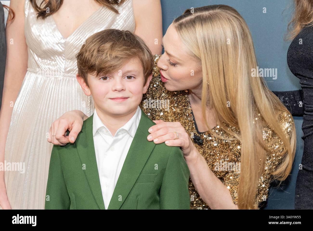 New York, NY, March 5, 2025: Callum Vinson and Amanda Seyfried attend ...
