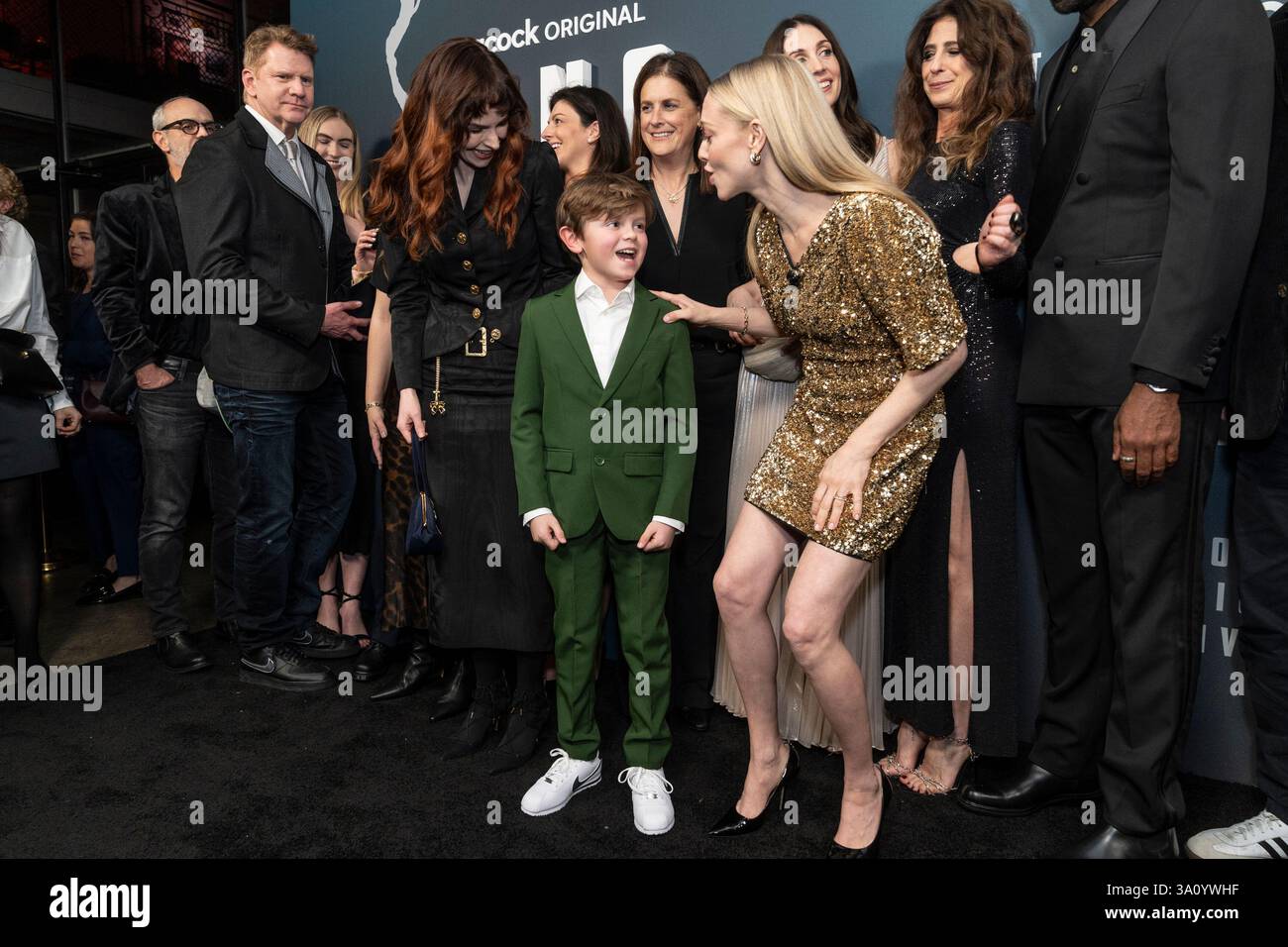 Callum Vinson and Amanda Seyfried attend premiere for 'Long Bright ...