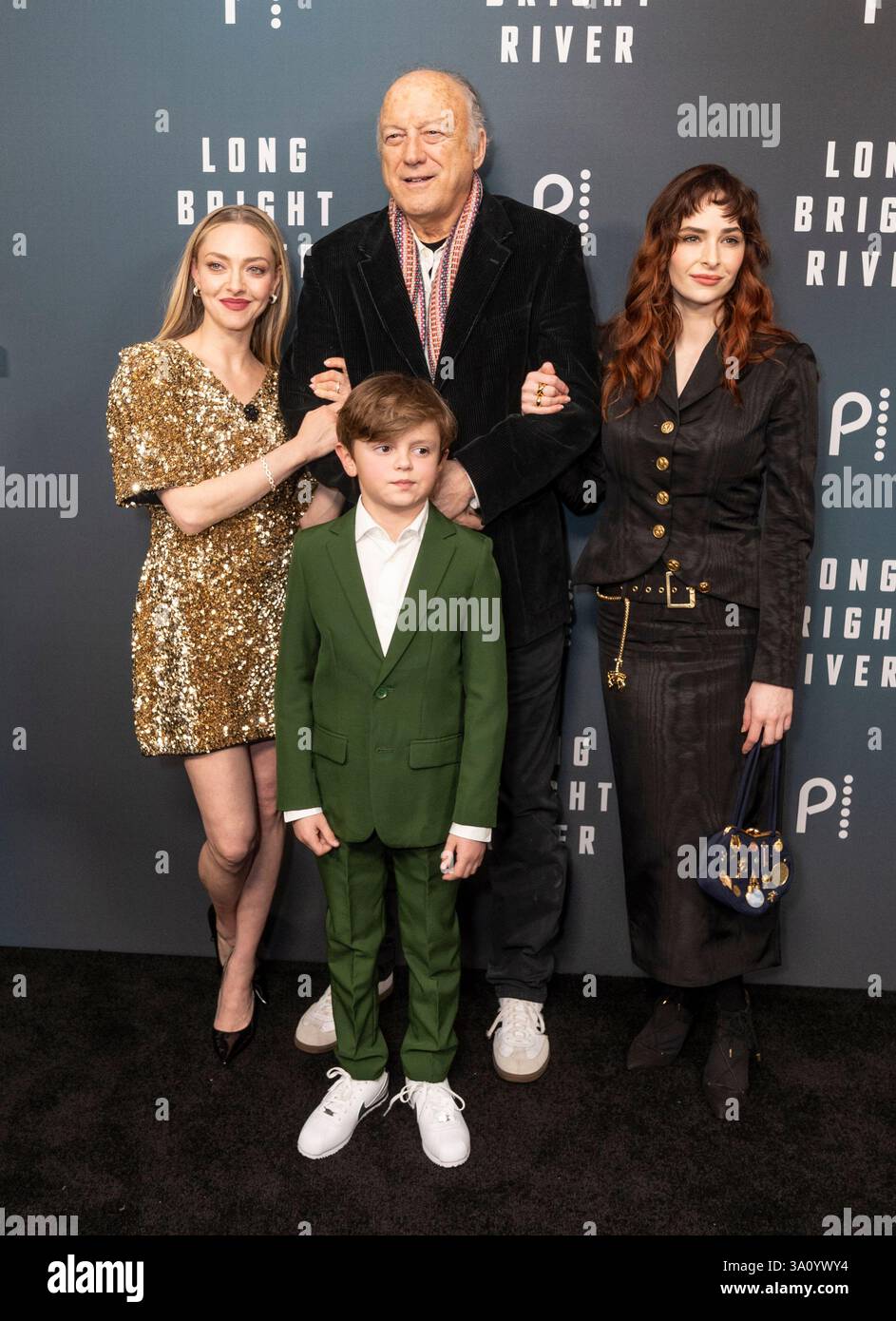 New York, USA. 05th Mar, 2025. Amanda Seyfried, John Doman, Ashleigh ...