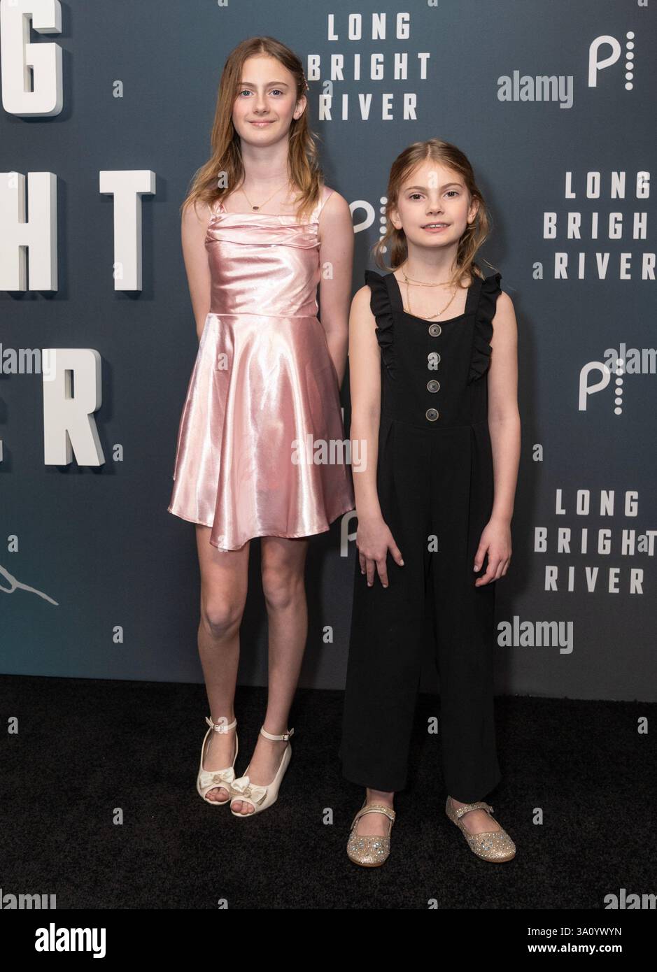 Maggie Toomey and Annabelle Toomey attend premiere for 'Long Bright River' by Peacock at ...