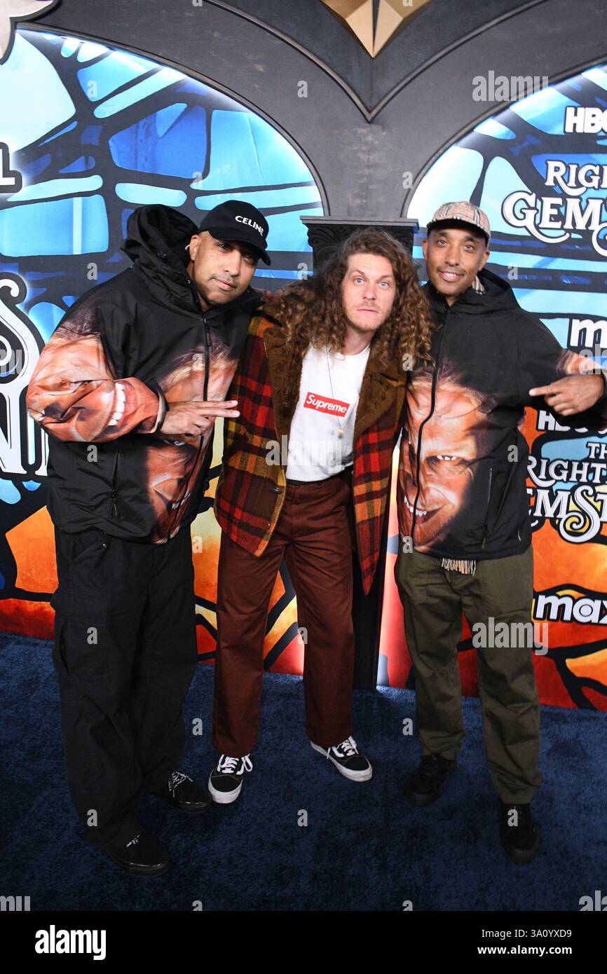 Los Angeles, California, USA 5th March 2025 Atiba Jefferson, Comedian/Actor Blake Anderson and ...