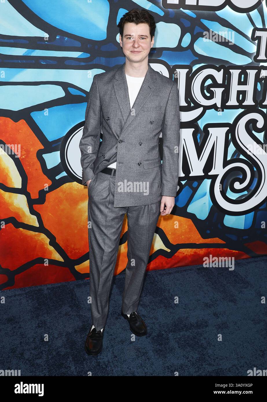 Nicholas Heffelfinger arrives at HBO's The Righteous Gemstones Final ...