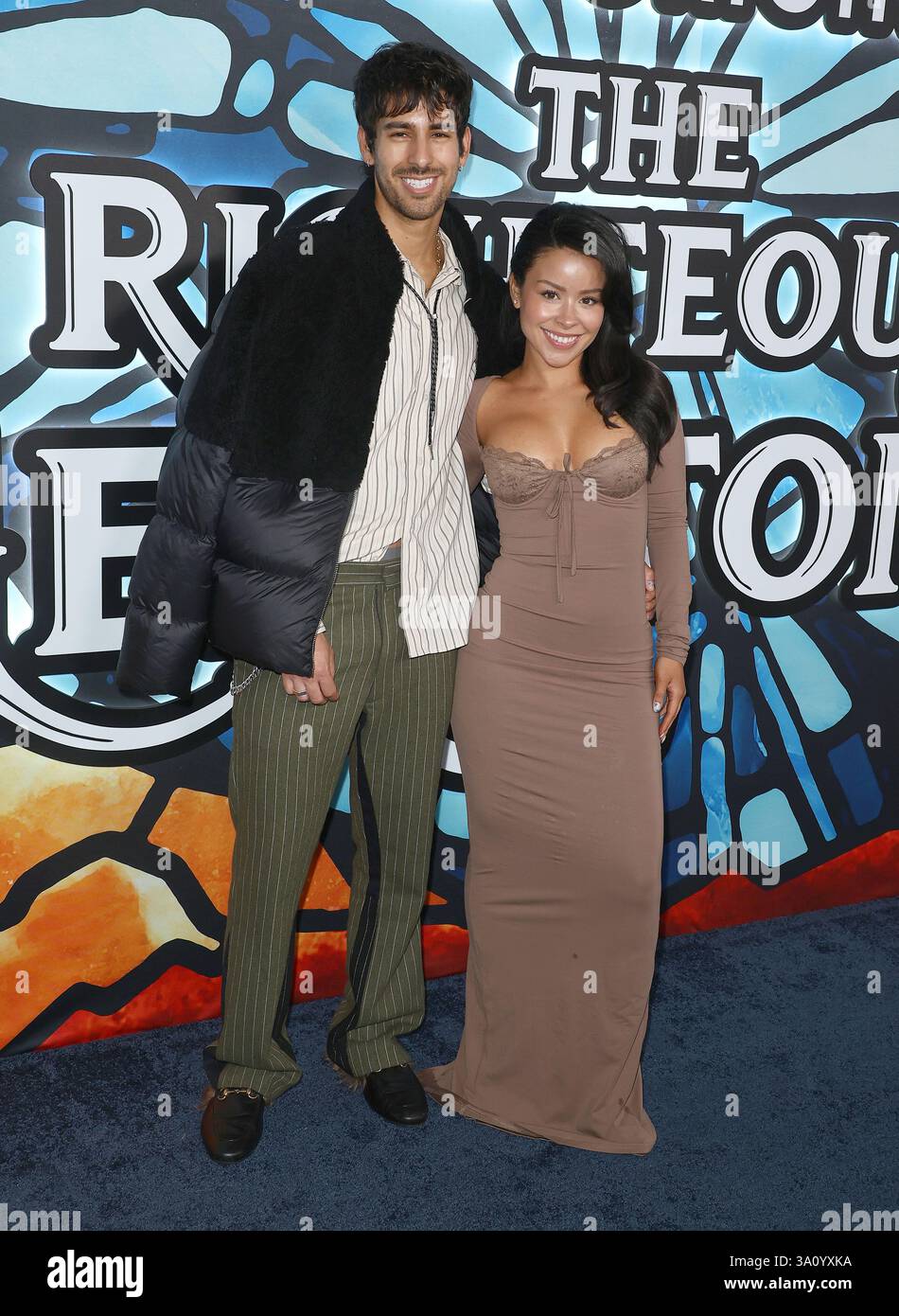 Hollywood, USA. 05th Mar, 2025. Cierra Ramires, Jonathan Gonzalez ...