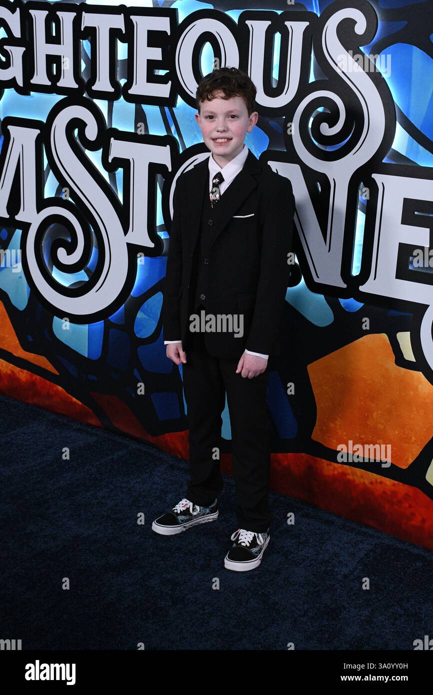 Los Angeles, California, USA 5th March 2025 Actor Tristan Borders ...