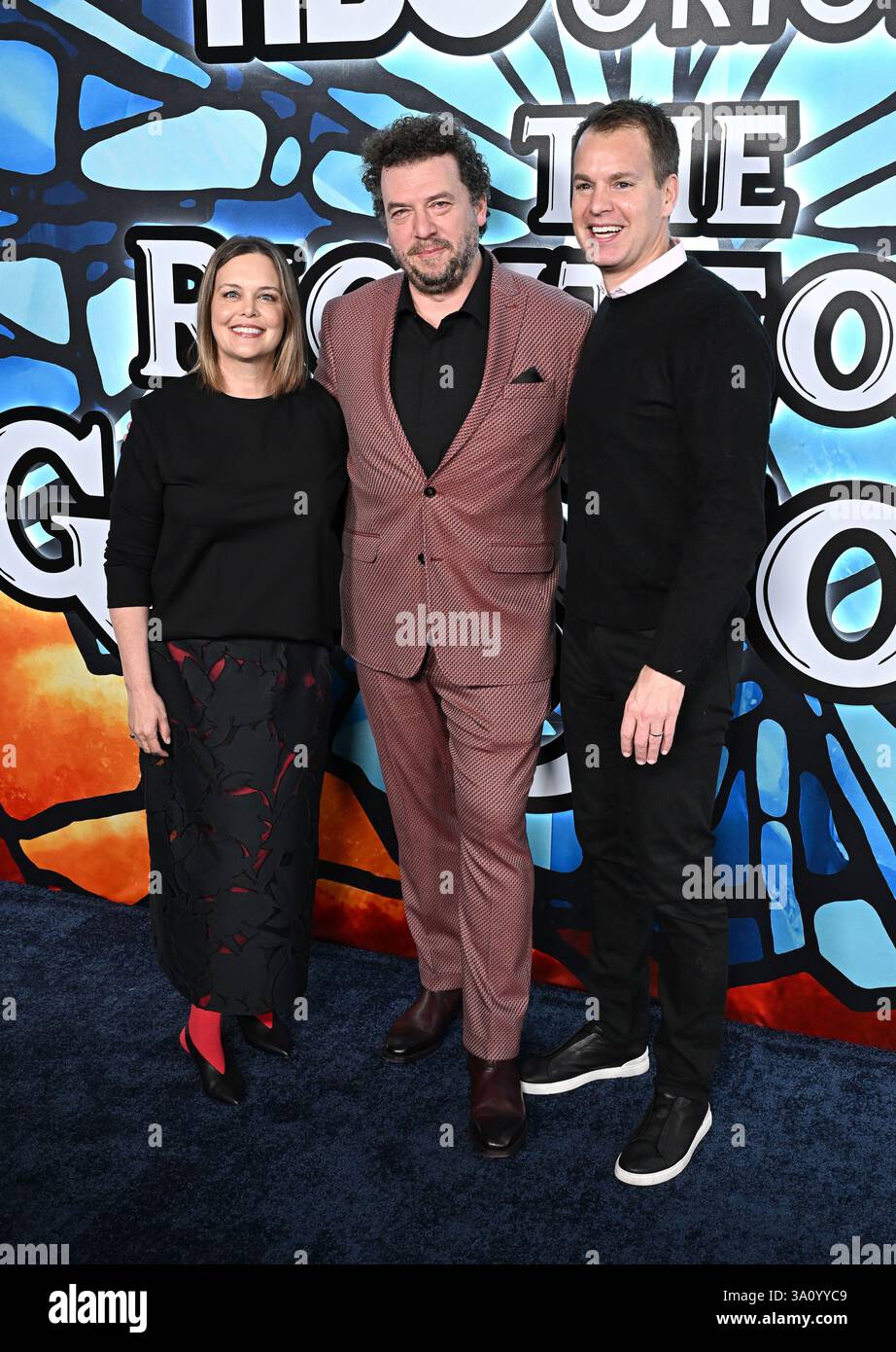 Los Angeles, USA. 03rd Mar, 2024. Amy Gravitt, Danny McBride and Casey ...