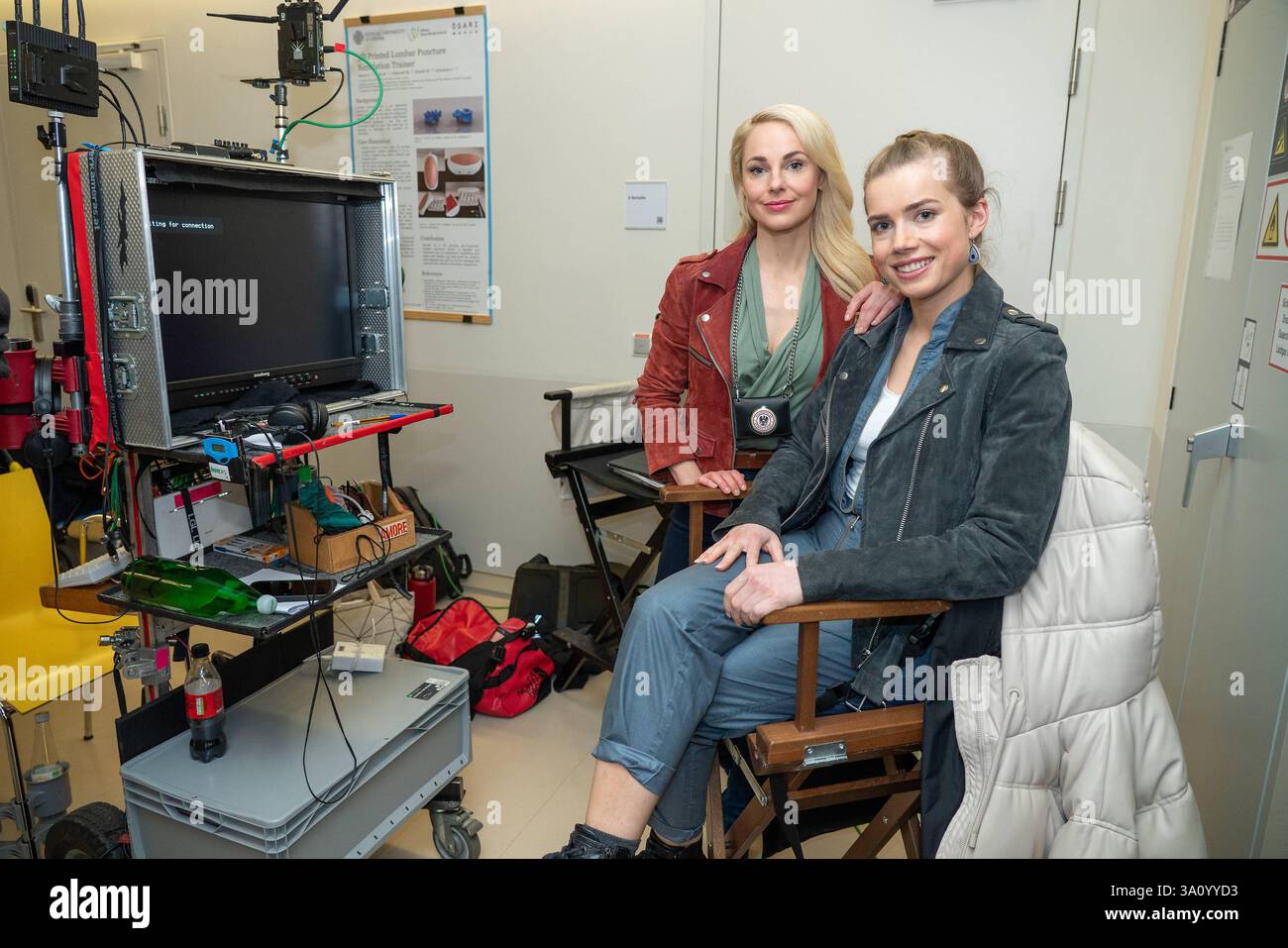 Vienna, Austria. 05th Mar, 2025. Photo opportunity on the set of the ...