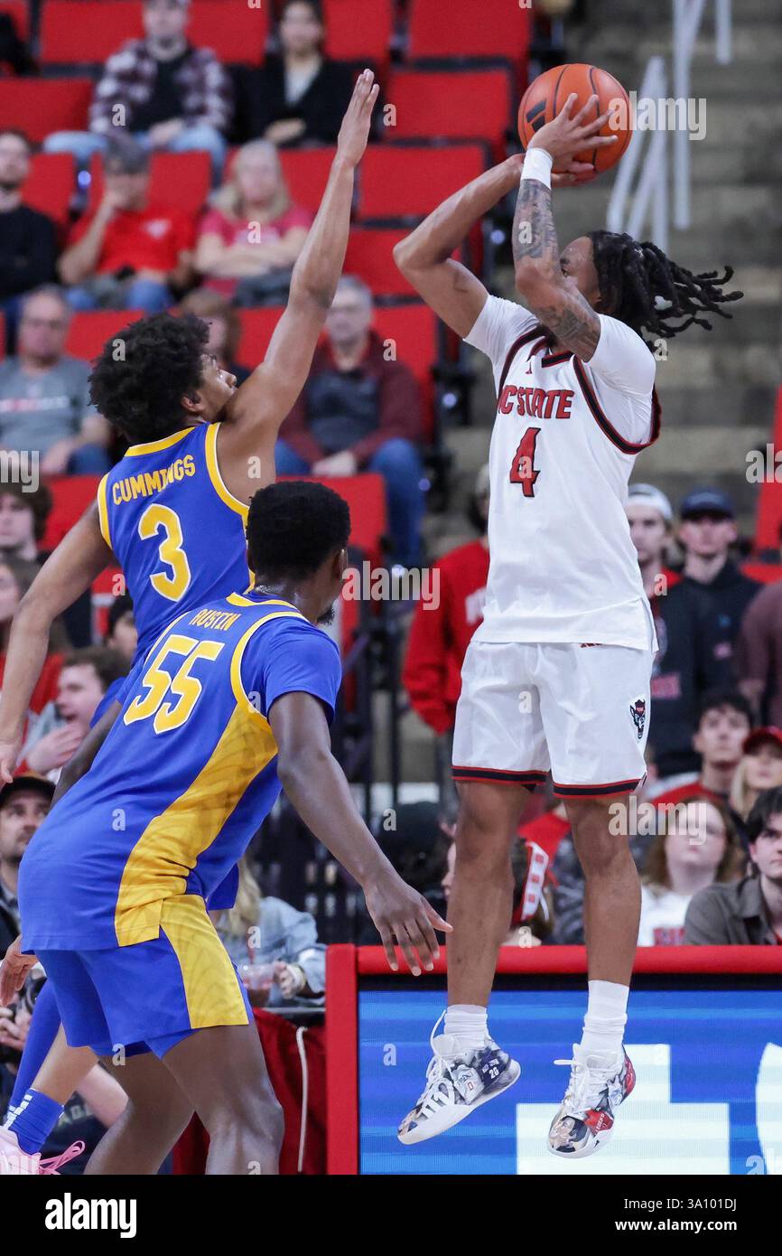 March 5, 2025, Raleigh, North Carolina, USA: North Carolina State ...