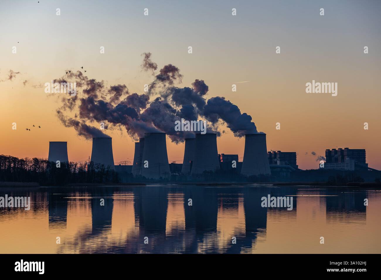 Water vapor rises from hi-res stock photography and images - Alamy