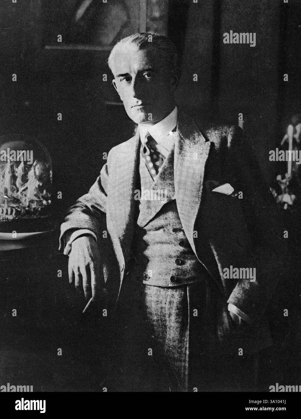 French composer and pianist Maurice Ravel, 1920s Stock Photo - Alamy