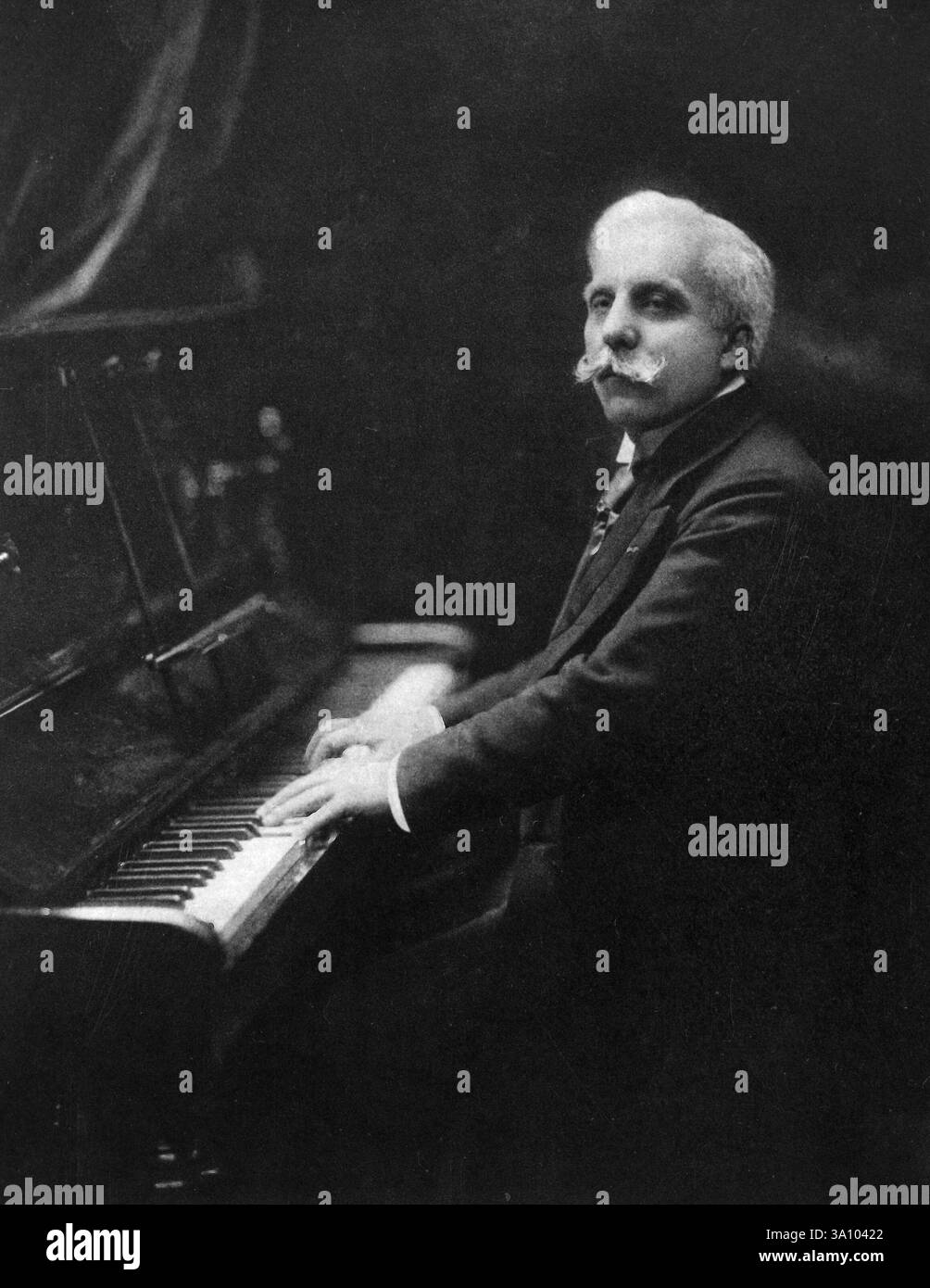 French composer and organist Gabriel Fauré, London 1898 Stock Photo - Alamy