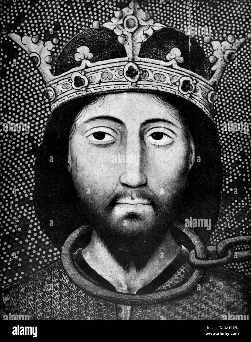 Portrait of Muhammad XII of Granada aka Boabdil, painting 1500s Stock ...