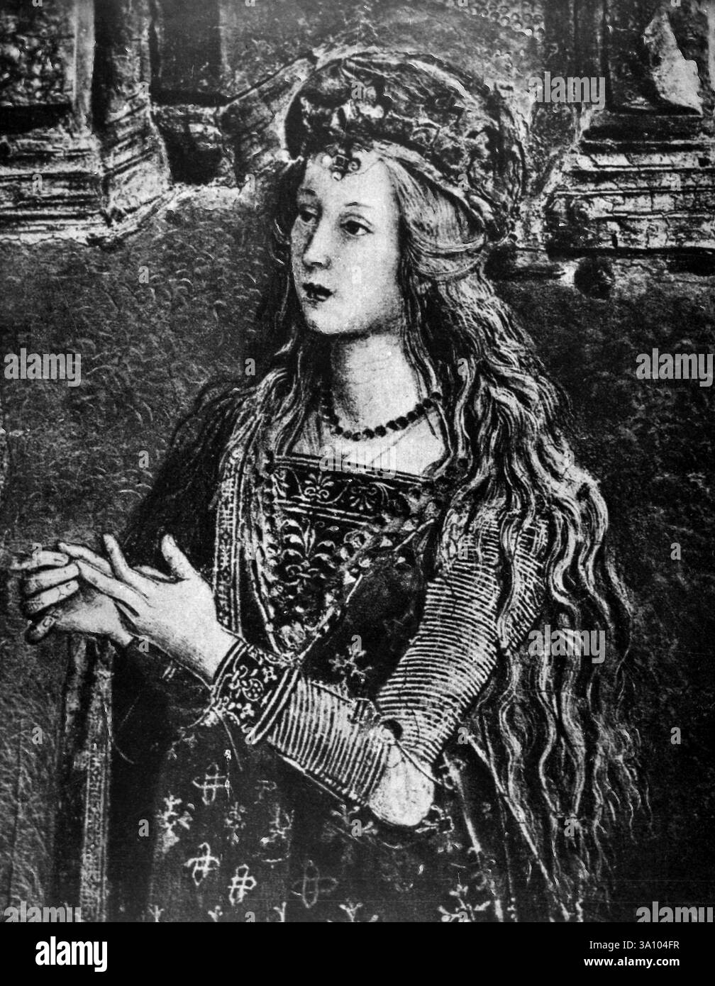 Italian noblewoman Lucrezia Borgia, painting 1500s Stock Photo - Alamy