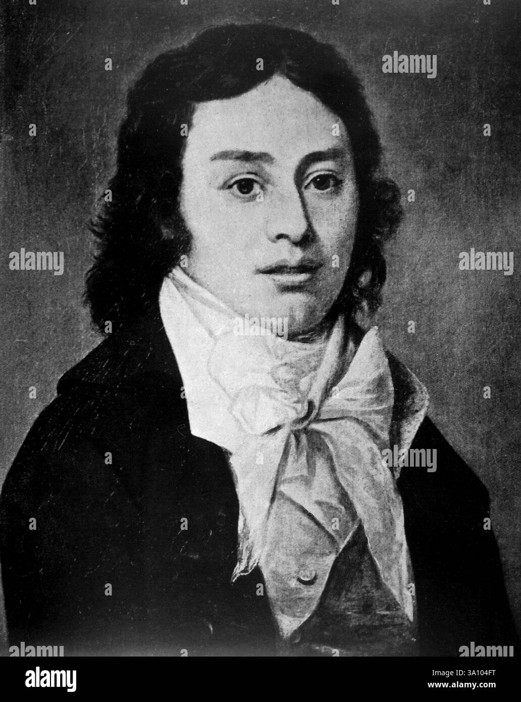 English poet Samuel Taylor Coleridge, painting 1800s Stock Photo - Alamy