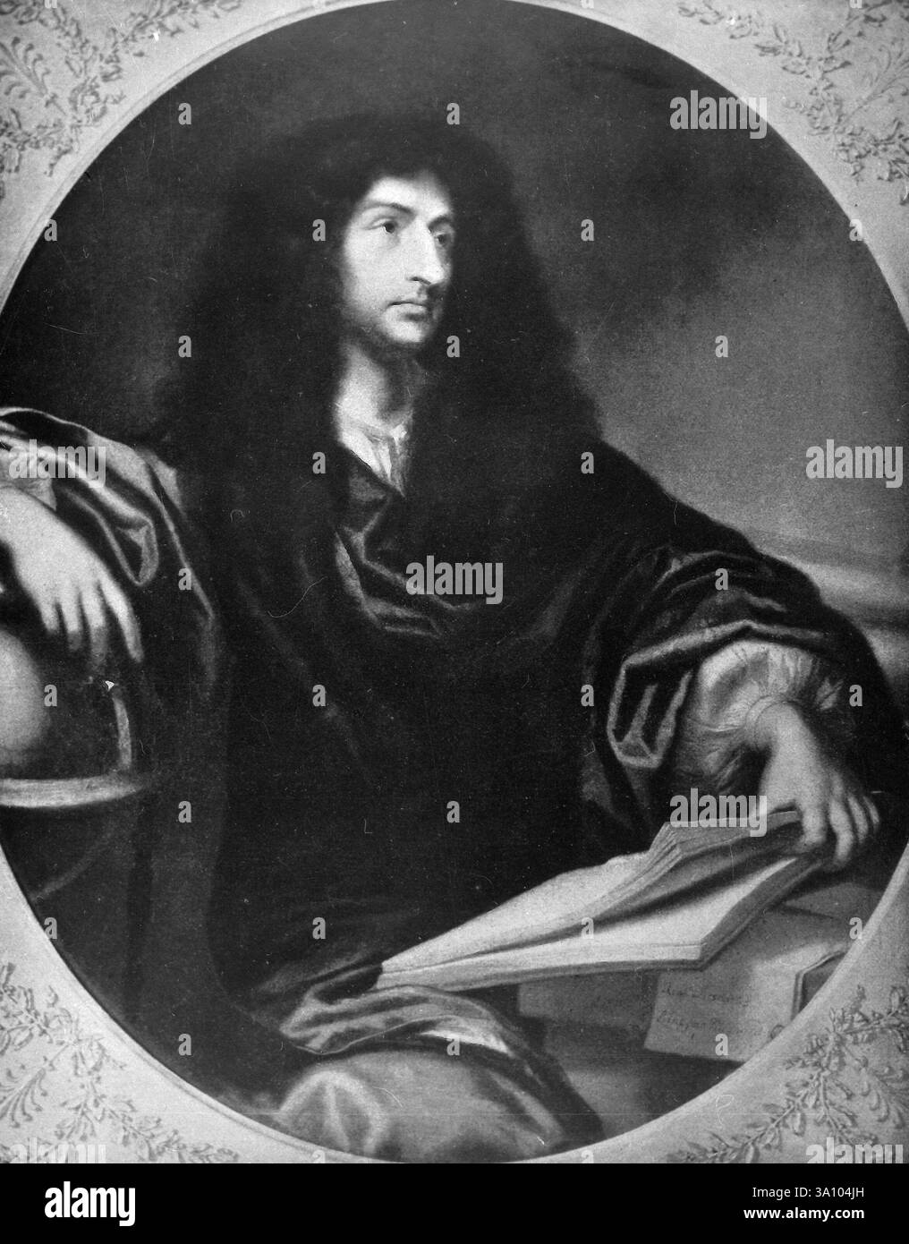 French philosopher and scientist Rene Descartes, painting 1600s Stock ...