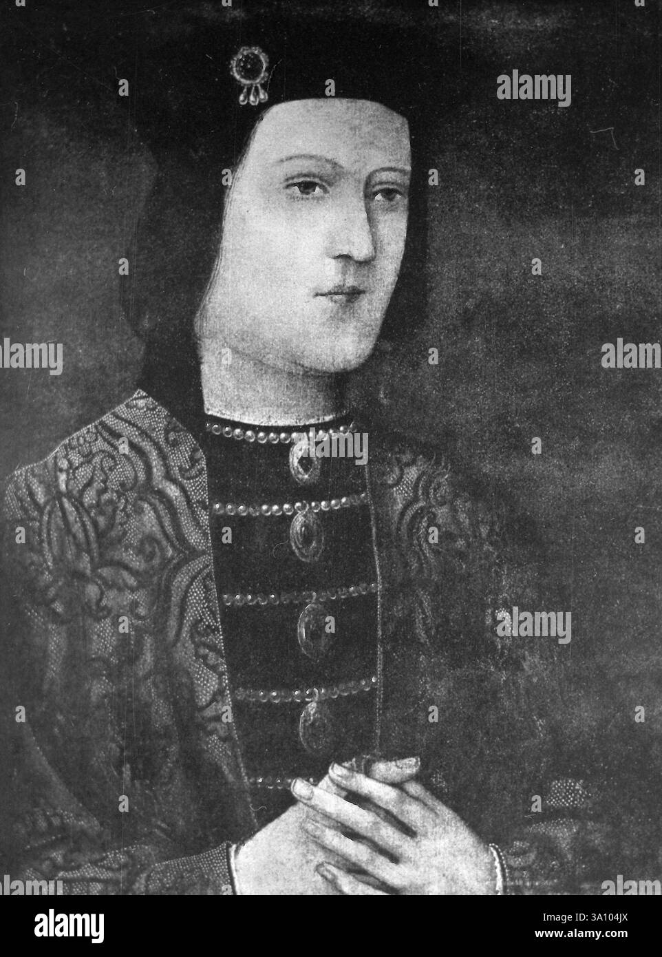 King of England Edward IV, painting 1400s Stock Photo - Alamy