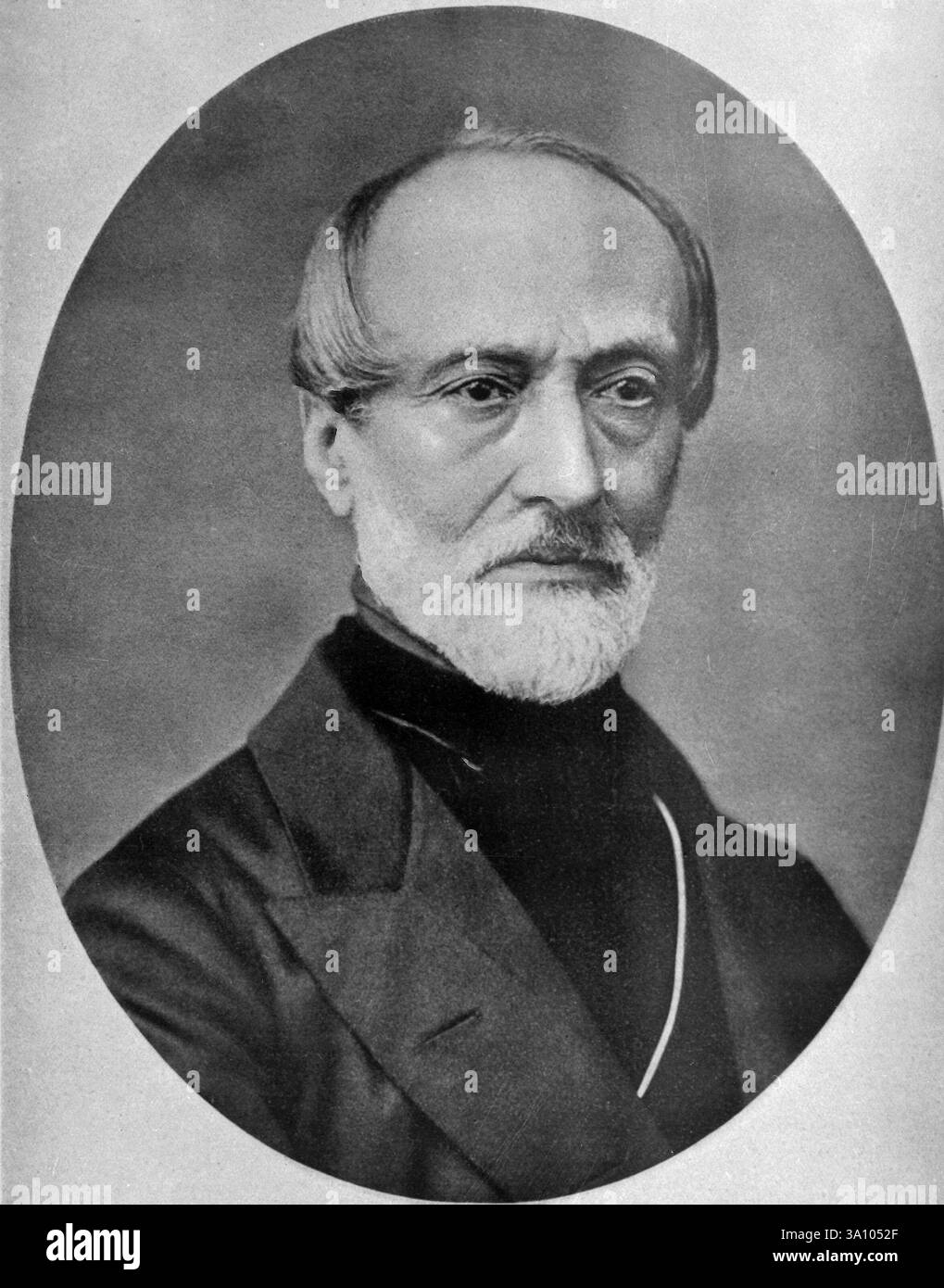 Italian politician and activist Giuseppe Mazzini, 1860s Stock Photo - Alamy
