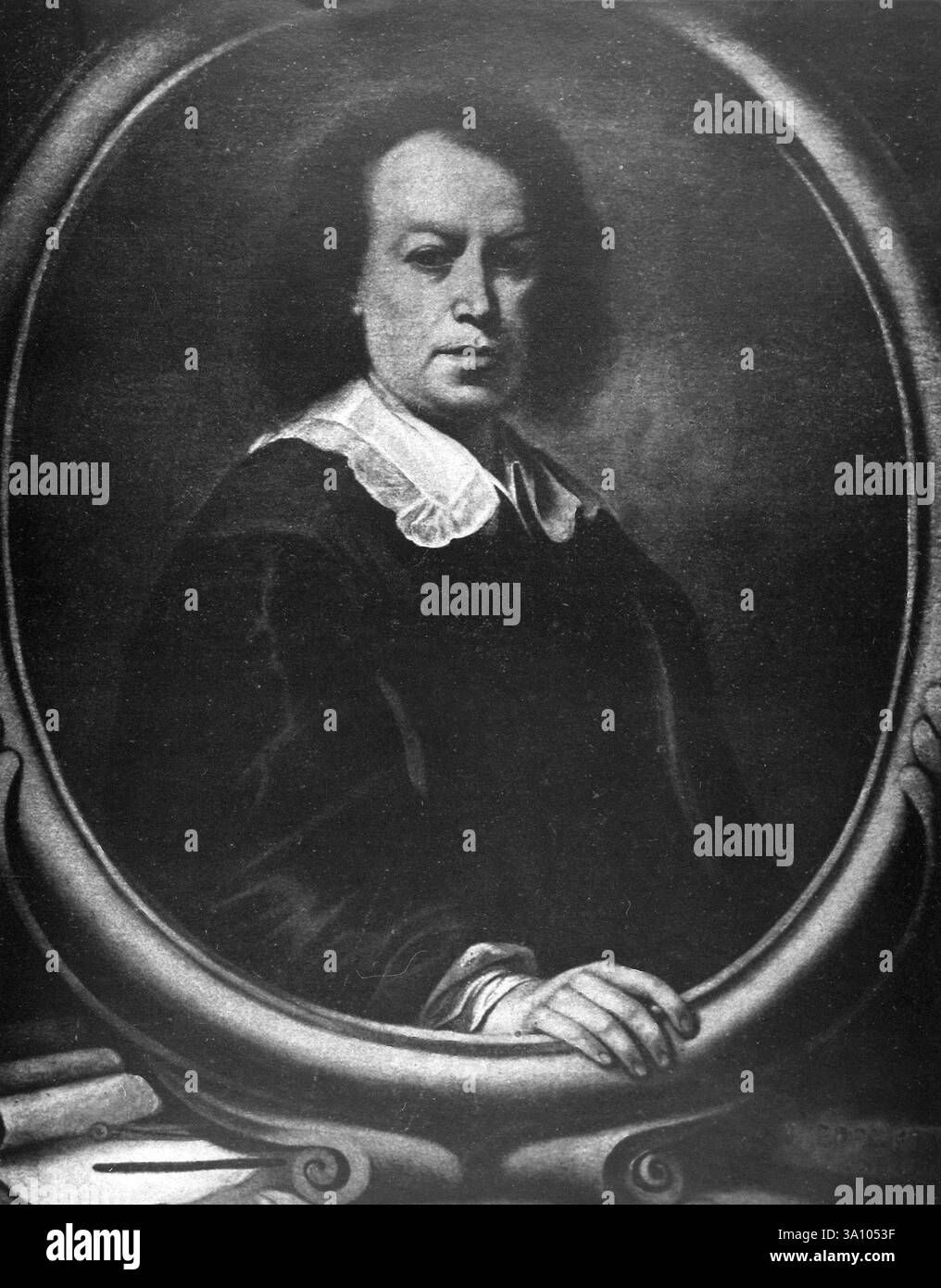 Spanish painter Bartolome Esteban Murillo, self-portrait, 1600s Stock ...