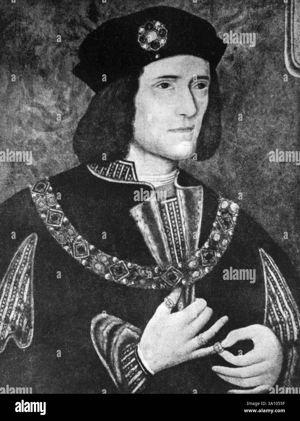 King of England Richard III Plantagenet, painting 1400s Stock Photo - Alamy