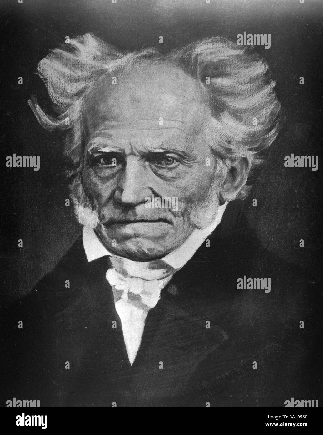 German philosopher Arthur Schopenhauer, painting 1800s Stock Photo - Alamy