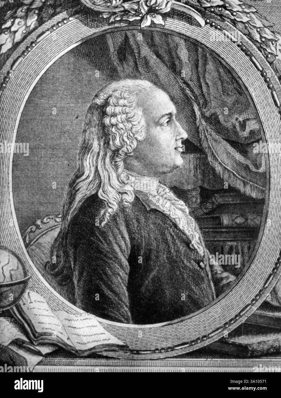 French economist and statesman Anne Robert Jacques Turgot, Baron de l ...