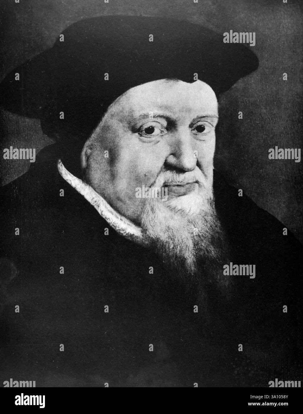 Swiss theologian Ulrich Zwingli, painting, 1500s Stock Photo - Alamy