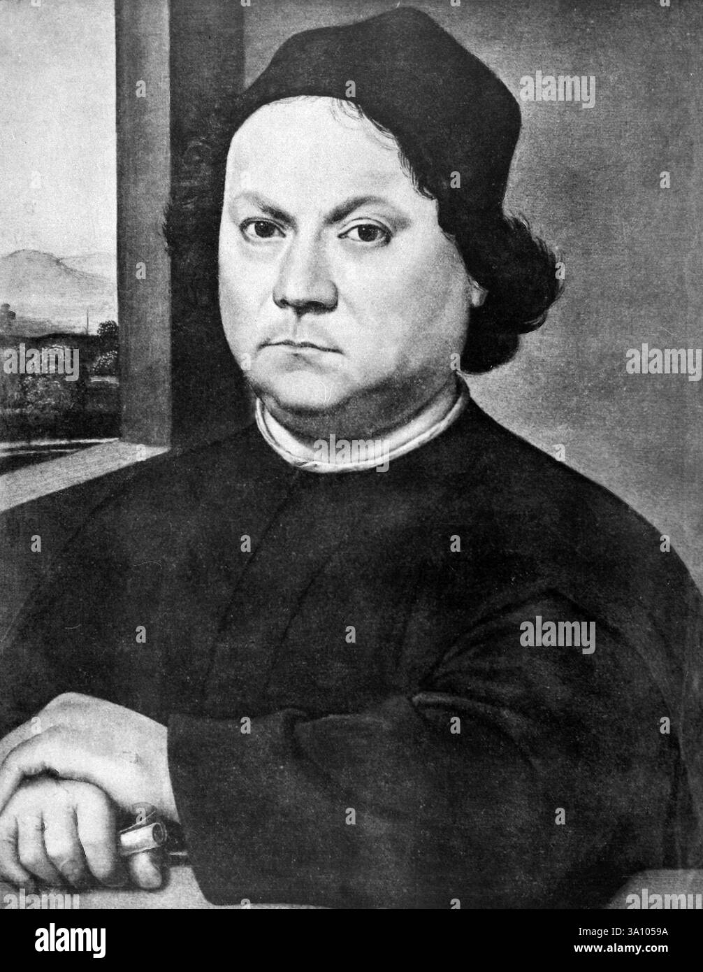 Italian sculptor and painter Andrea del Verrocchio, painting 1400s ...