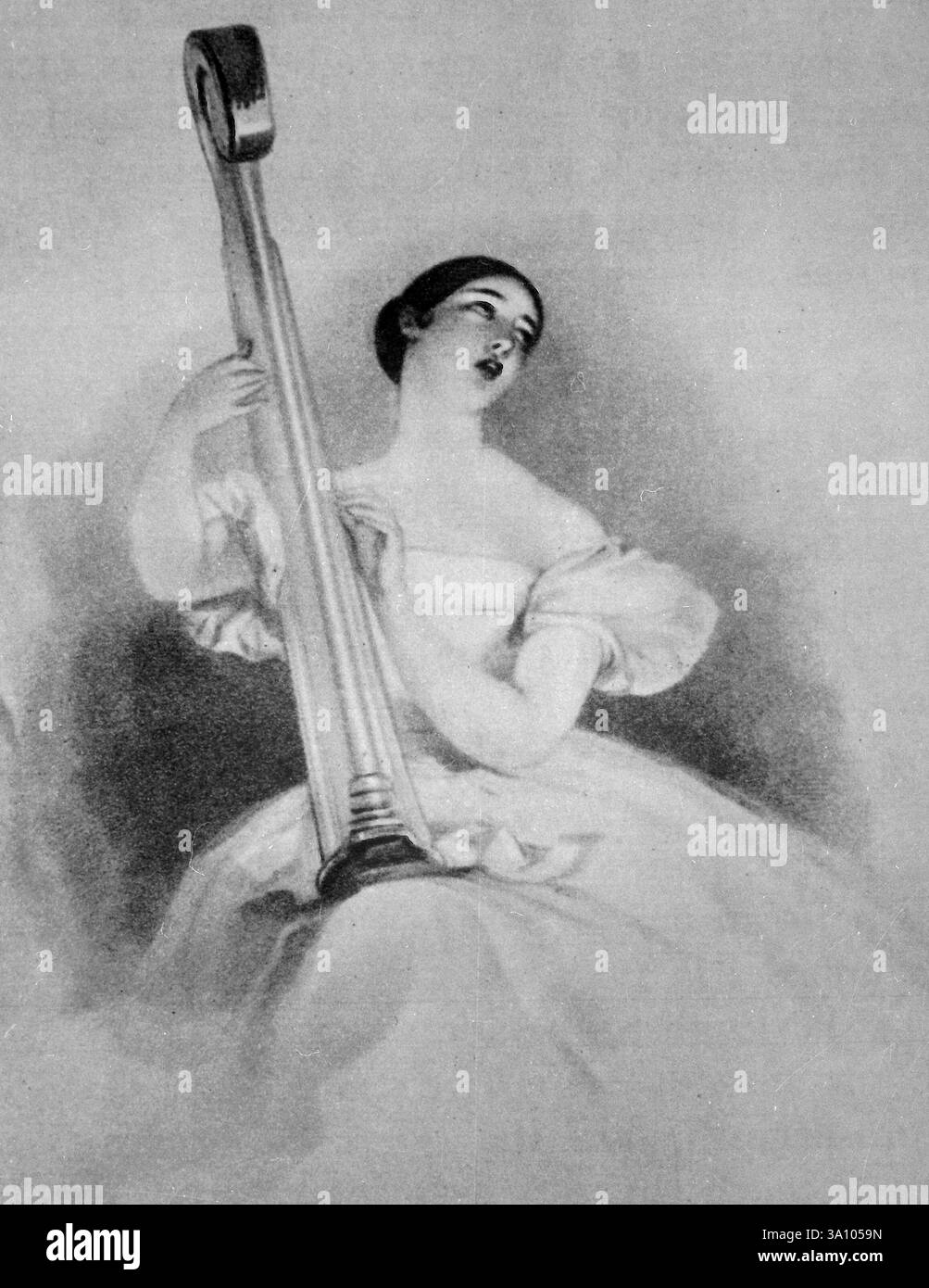 Italian opera singer Giulia Grisi as Desdemona in Rossini's Otello ...