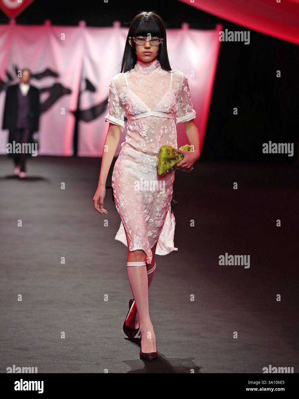 Paris, France. 05th Mar, 2025. A model walks the runway during the ...